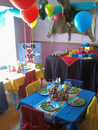 Fiesta Infantiles de Mickey Mouse Clubhouse - Party Ideas | Arcos con ...