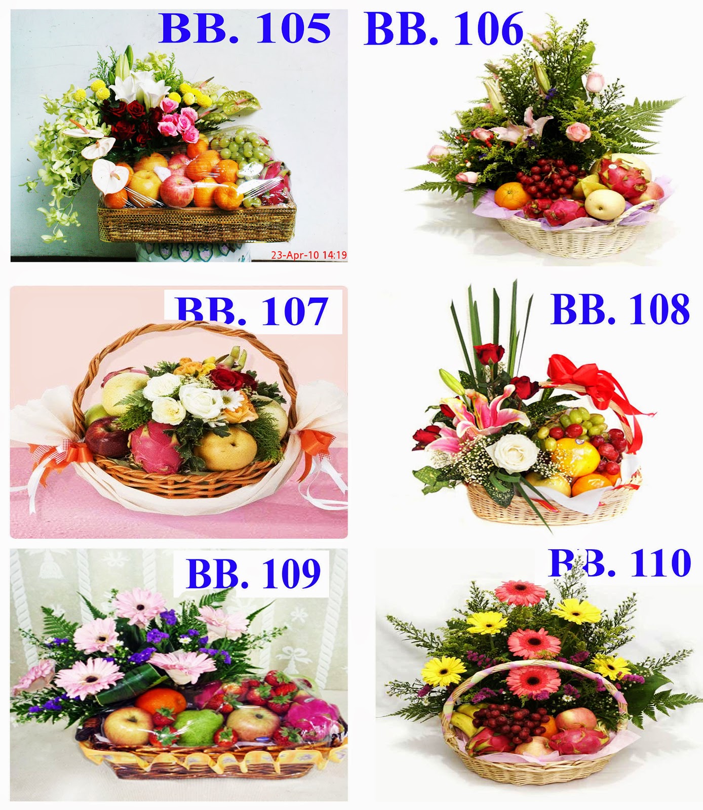 TOKO BUNGA CIKINIFLORIST - JAKARTA: PARCEL / RANGKAIAN BUNGA + BUAH ...