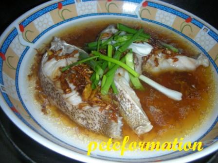 PeteFormation Foodie Adventure: Special Steamed Garoupa Fish Cut with ...