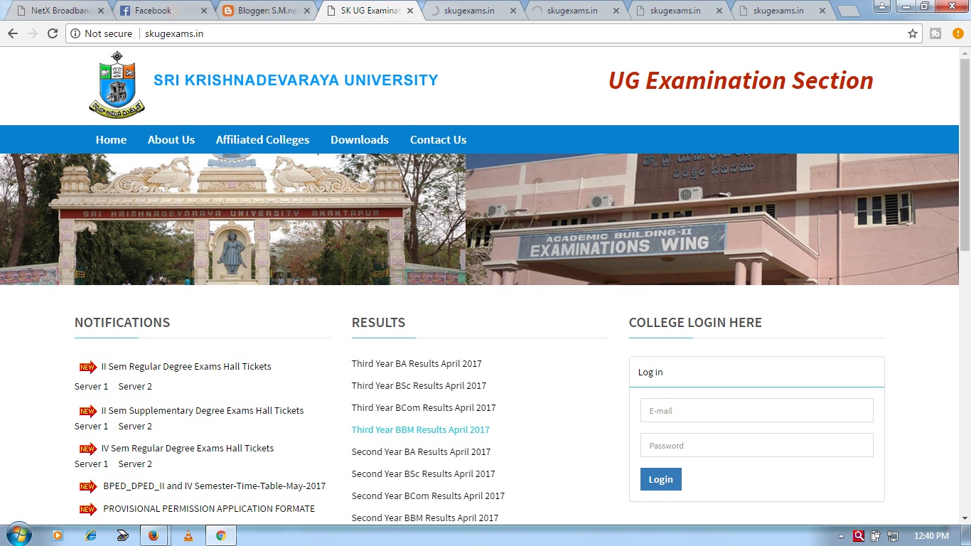 S.M.net World: SKU DEGREE RESULTS 2017 || SK University degree third ...