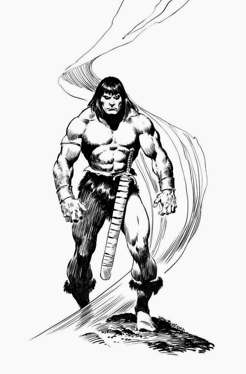 Cap'n's Comics: The Conan Portfolio by John Buscema