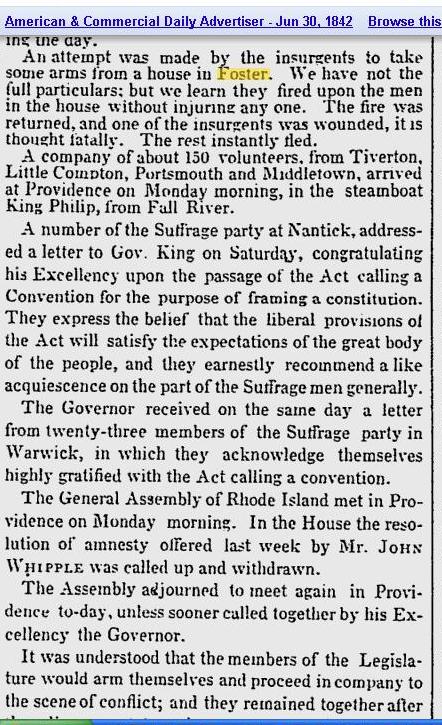 Whipple Van Buren Phillips: 1833-1850