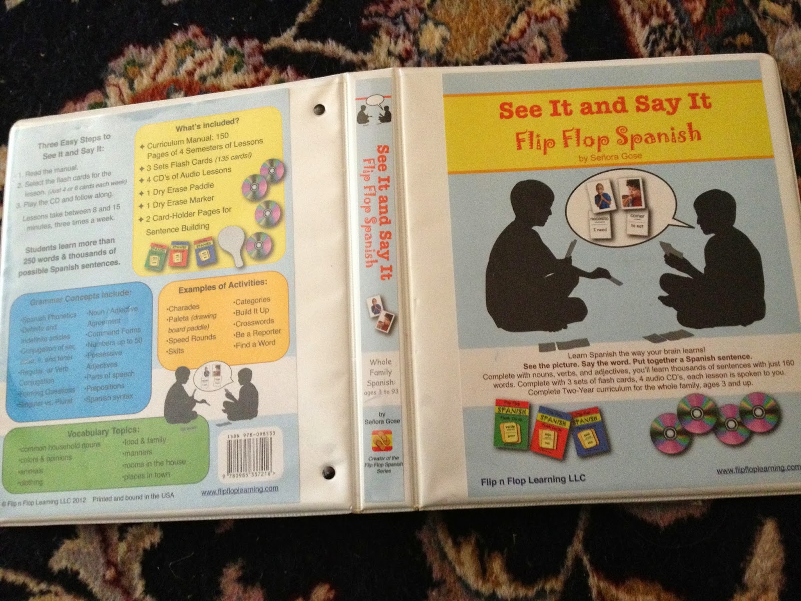 Homeschool Review: Flip Flop Spanish - A TOS Crew Review