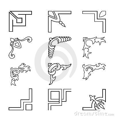 Liudvikos skrynia: Trafaretai-ornamentai 2