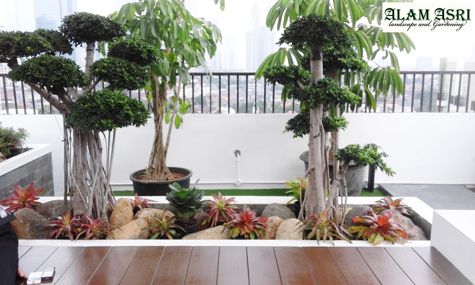 14+ Ide Desain Taman Rooftop