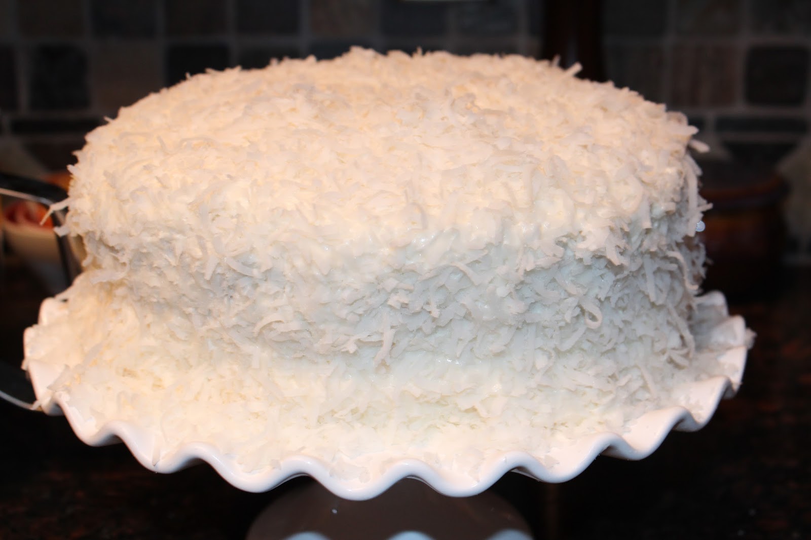 Michelle's Tasty Creations: Fancy Coconut Layer Cake