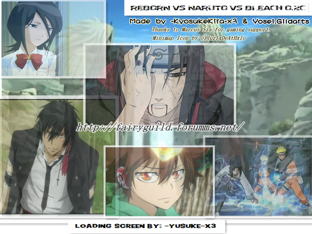 Reborn vs Naruto vs Bleach: Reborn vs Naruto vs Bleach ver0.2c ...