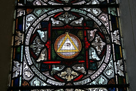 The Hedge Mason: Masonic Stained Glass
