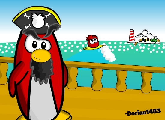 Echo006 In Club Penguin: Club Penguin Fan Art