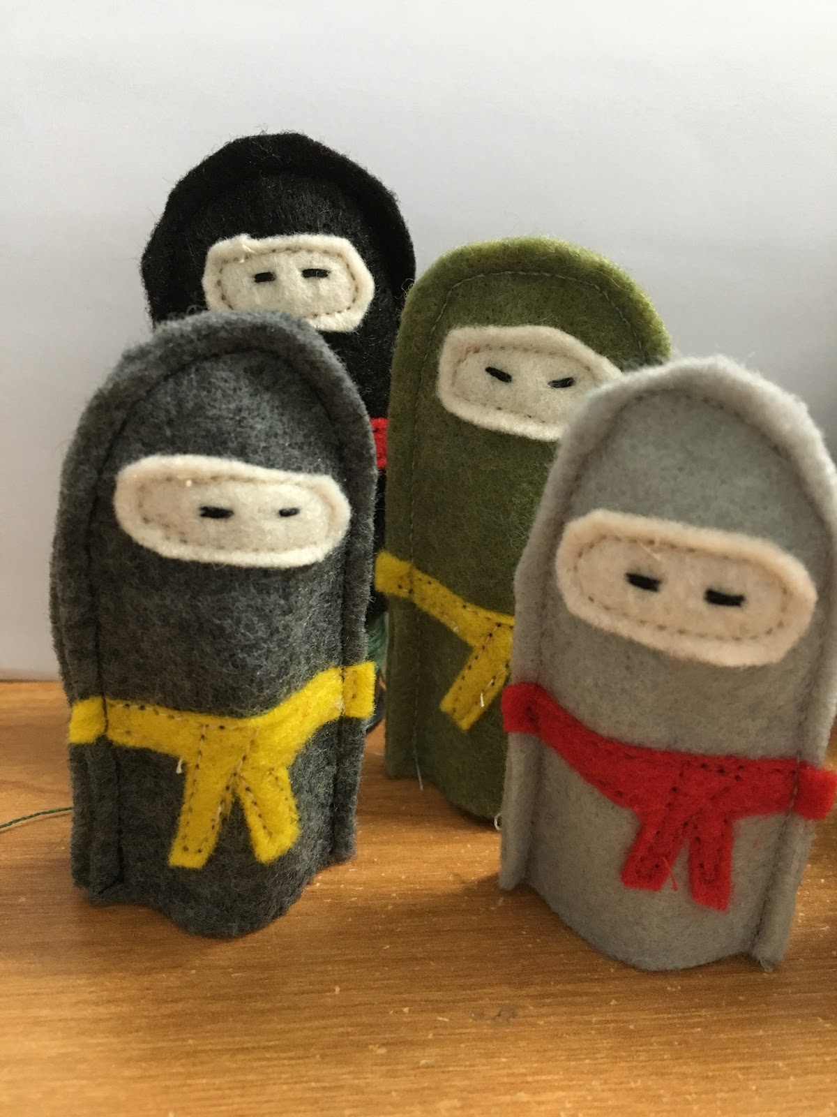 Once a Teacher, Always a Teacher: Ninja Finger Puppets