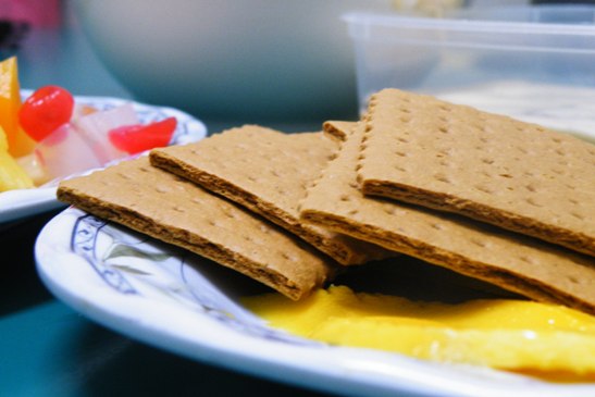 Faith.Hope.Love.: Fruity Graham Cake for the Mom-to-be!