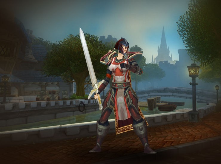Stacy's Blog: WoW Transmog - The Scarlet Crusader