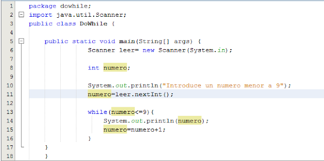 Programacion java: Ciclo do while
