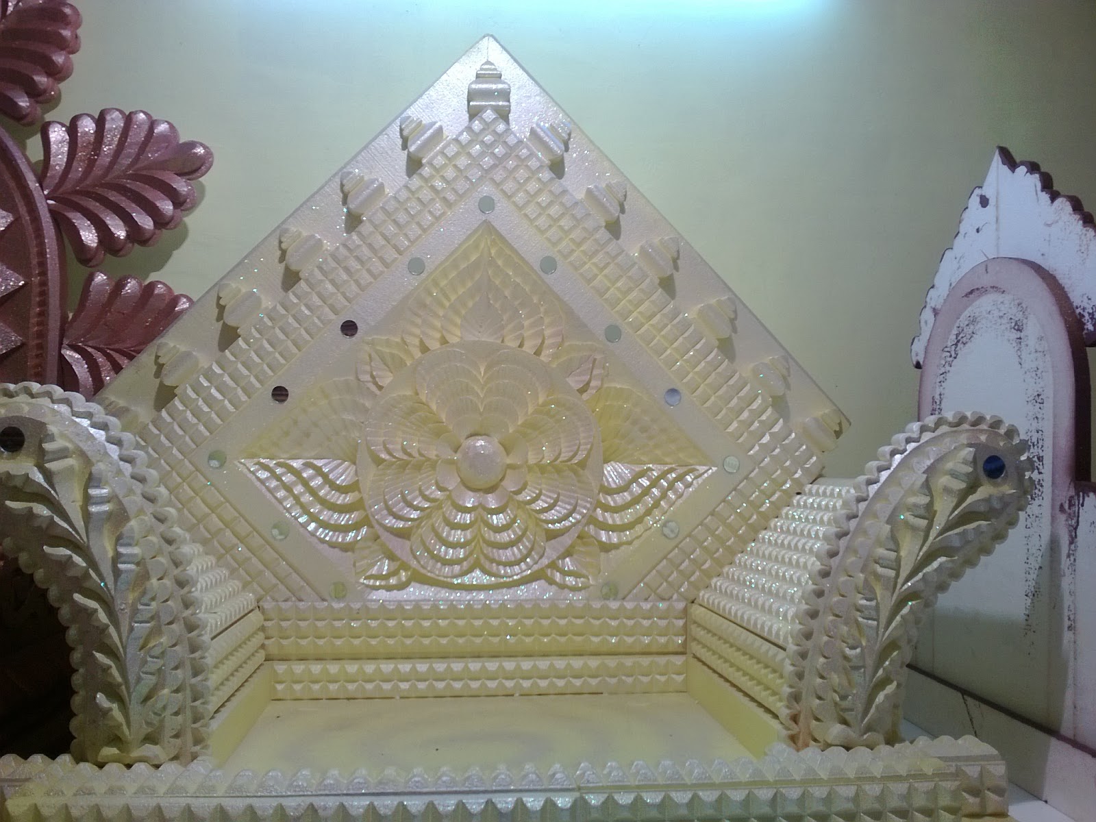 Mangalmurti Arts: Ganapati Decoration, Ganapati Makar, Makhar, Ganapati ...