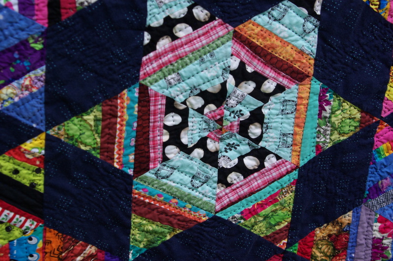 Sane, Crazy, Crumby Quilting: Blogger's Quilt Festival - Large Quilt ...