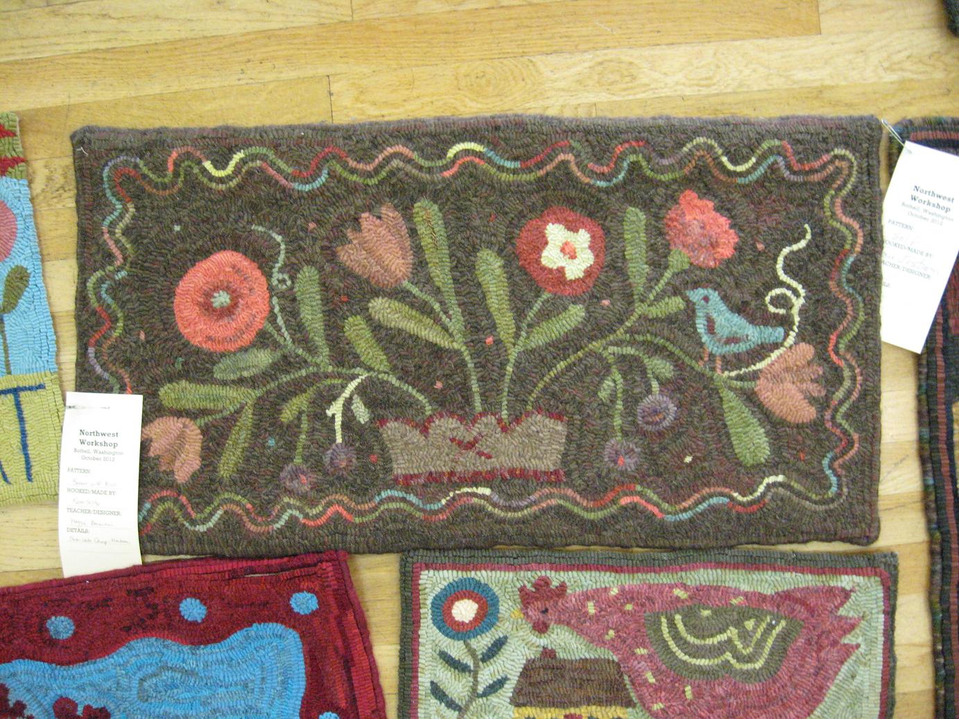 Kris Miller from Spruce Ridge Studios: Rugs From The Northwest Workshop