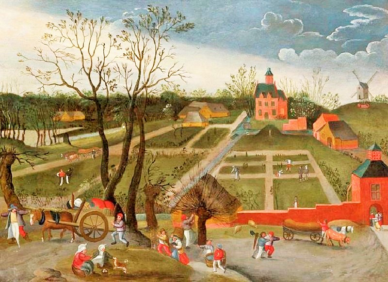 It's About Time | Medieval life, Dutch gardens, Art