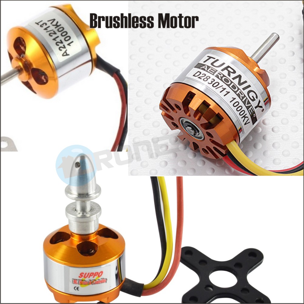 drone: Perbedaan Motor Brushed dengan Brushless