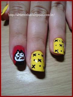 *DriEsmaltes*: Nail Art: Felix the Cat