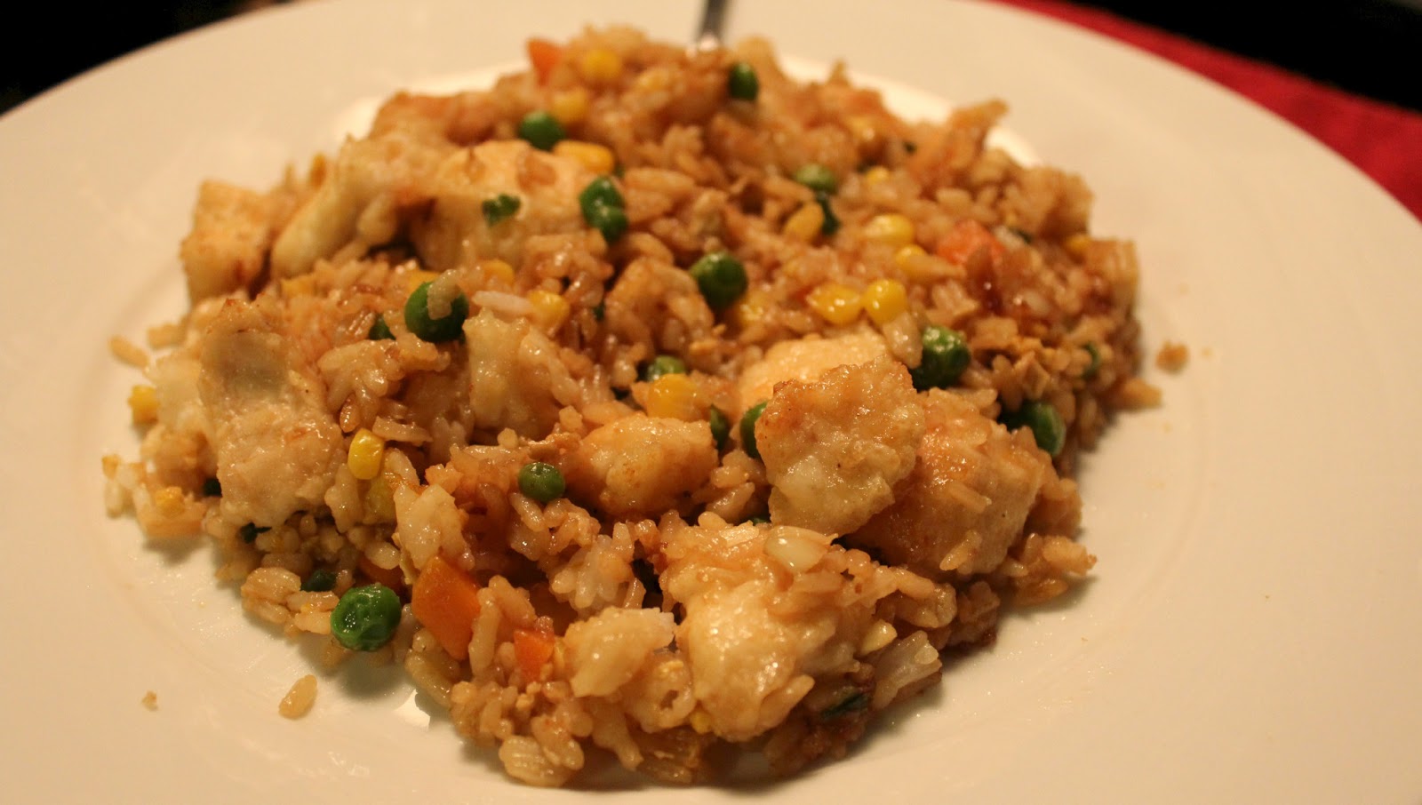 This Woman Cooks: Honey Chicken with Fried Rice