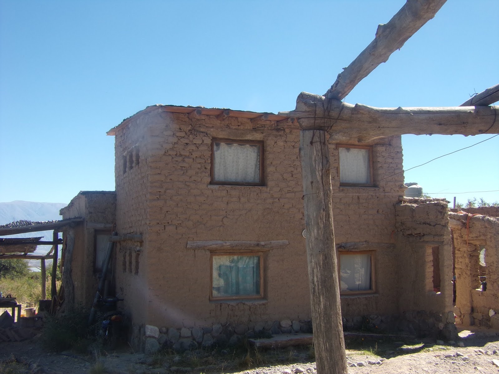 historias con pueblos: UN RANCHO DE ADOBE DE DOS PISOS EN AMAICHA DEL ...