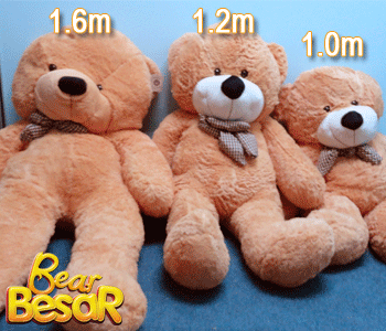 Teddy Bear Besar dan Comel. | Koleksi Anggun Ziana