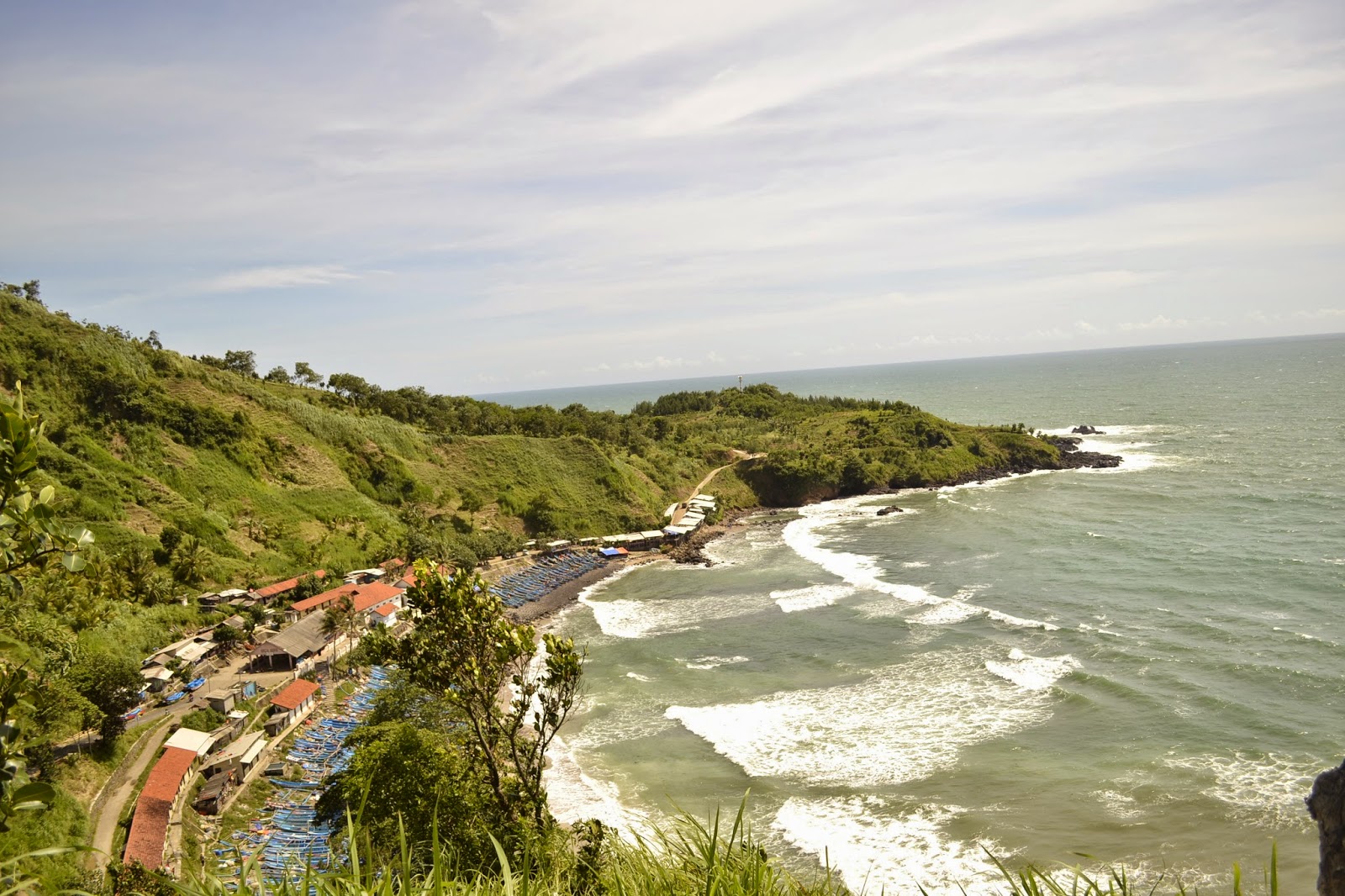 A HEAVENLY VIEW FROM MENGANTI BEACH, KEBUMEN ~ FREEDOM
