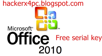 Microsoft office 2010 (Ms office 2010) serial key