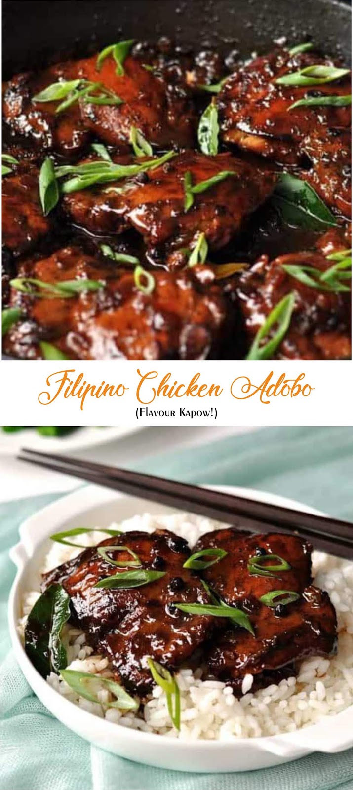 Filipino Chicken Adobo (Flavour Kapow!)