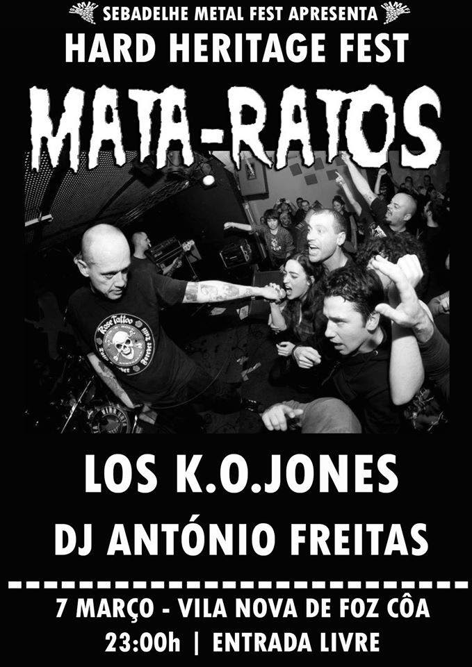 Billy-News: Mata Ratos ao vivo em Foz Coa