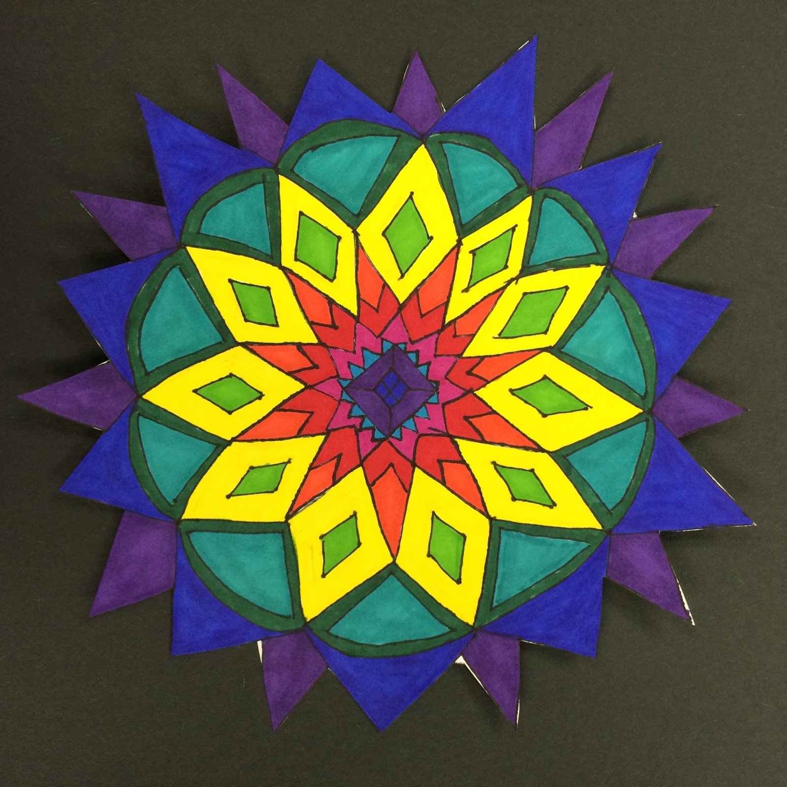 Mrs. Wille's Art Room: 7th & 8th grade Mandalas