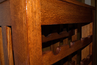 Warrior Woodwork: Mission Style Wine Rack