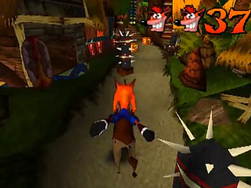 Indie Retro News: Crash Bandicoot (Naughty Dog game, PS1, 1996 ...