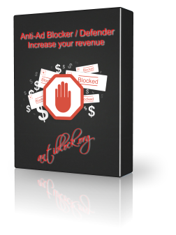 Anti-Ad Blocker / Defender - Increase your revenue