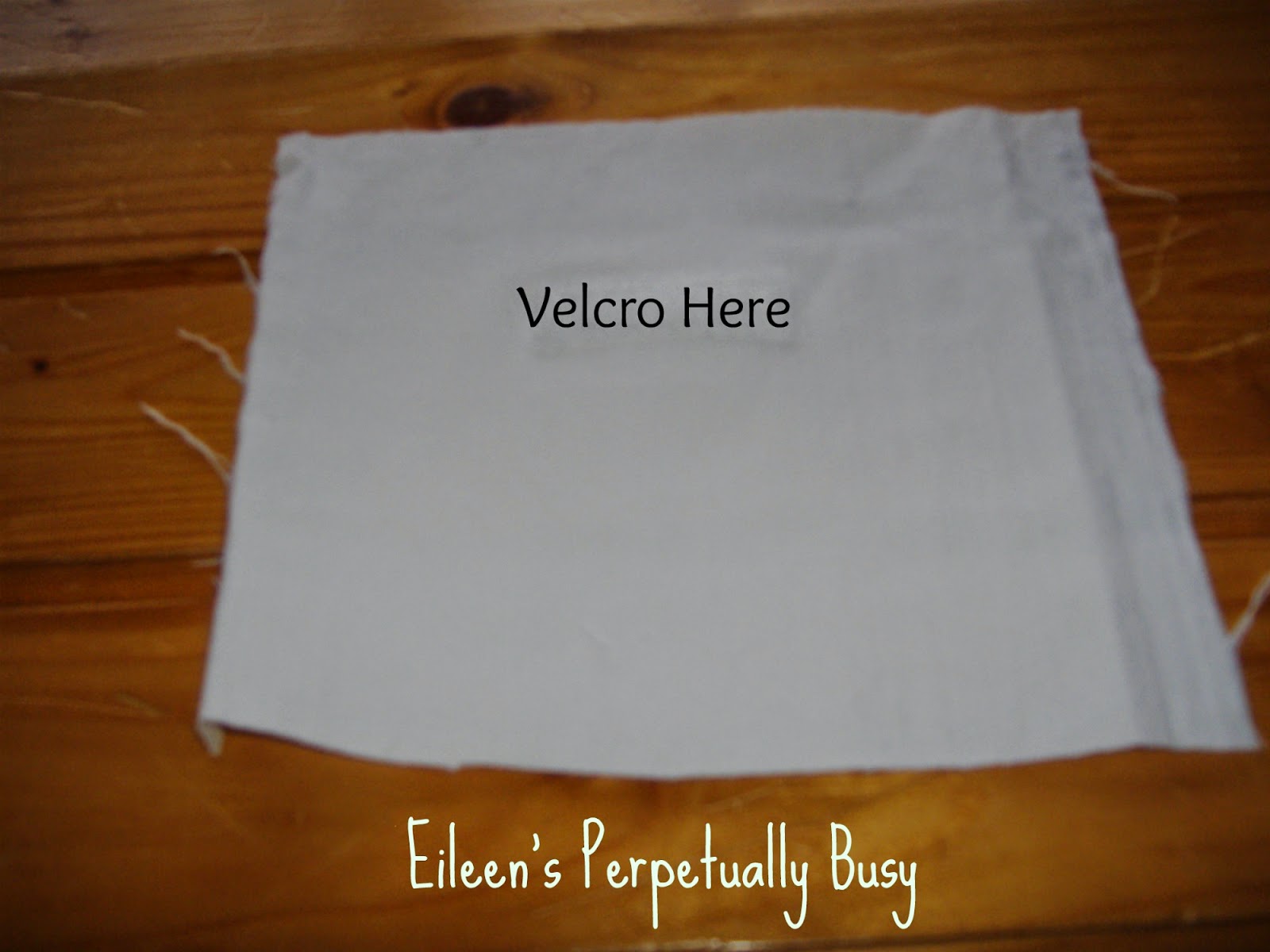 Eileen's Perpetually Busy: DIY "Eye Pad" Cover Tutorial