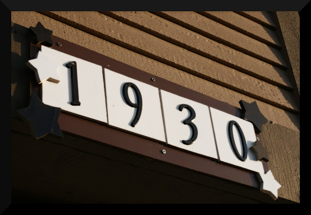 I Heart My Glue Gun: Cute House Numbers