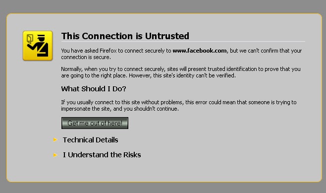 CARA MENGATASI THIS CONNECTION IS UNTRUSTED ~ BERBAGI ILMU KOMPUTER