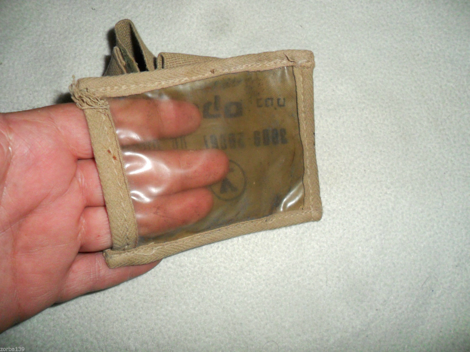 Webbingbabel: Israeli Army Tactical Wrist Map / Code Case