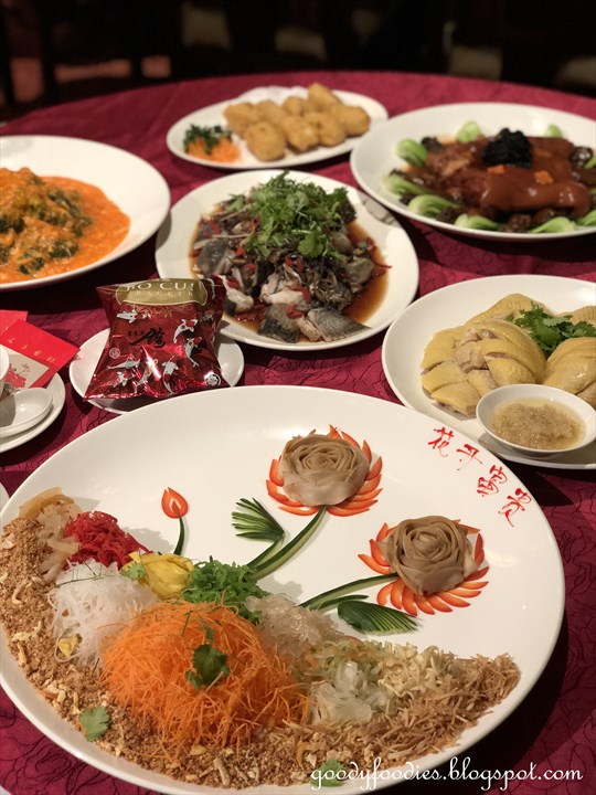 GoodyFoodies: CNY 2019: Li Yen, The Ritz-Carlton, Kuala Lumpur
