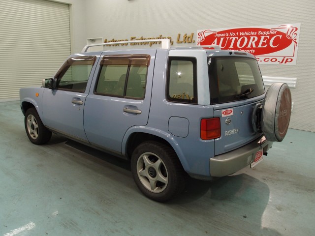 1999, Nissan Rasheen Type II 4WD|Japanese vehicles to the world