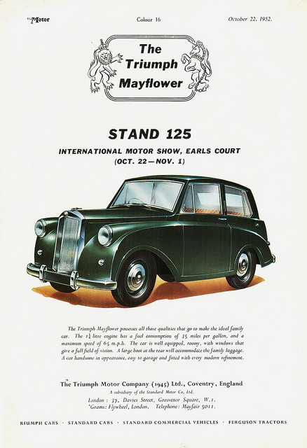 Car Style Critic: What Were They Thinking?: Triumph Mayflower