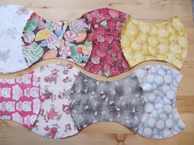 Sew Many Ways...: Machine Sewing Apple Core Quilt…With I Spy Fabric