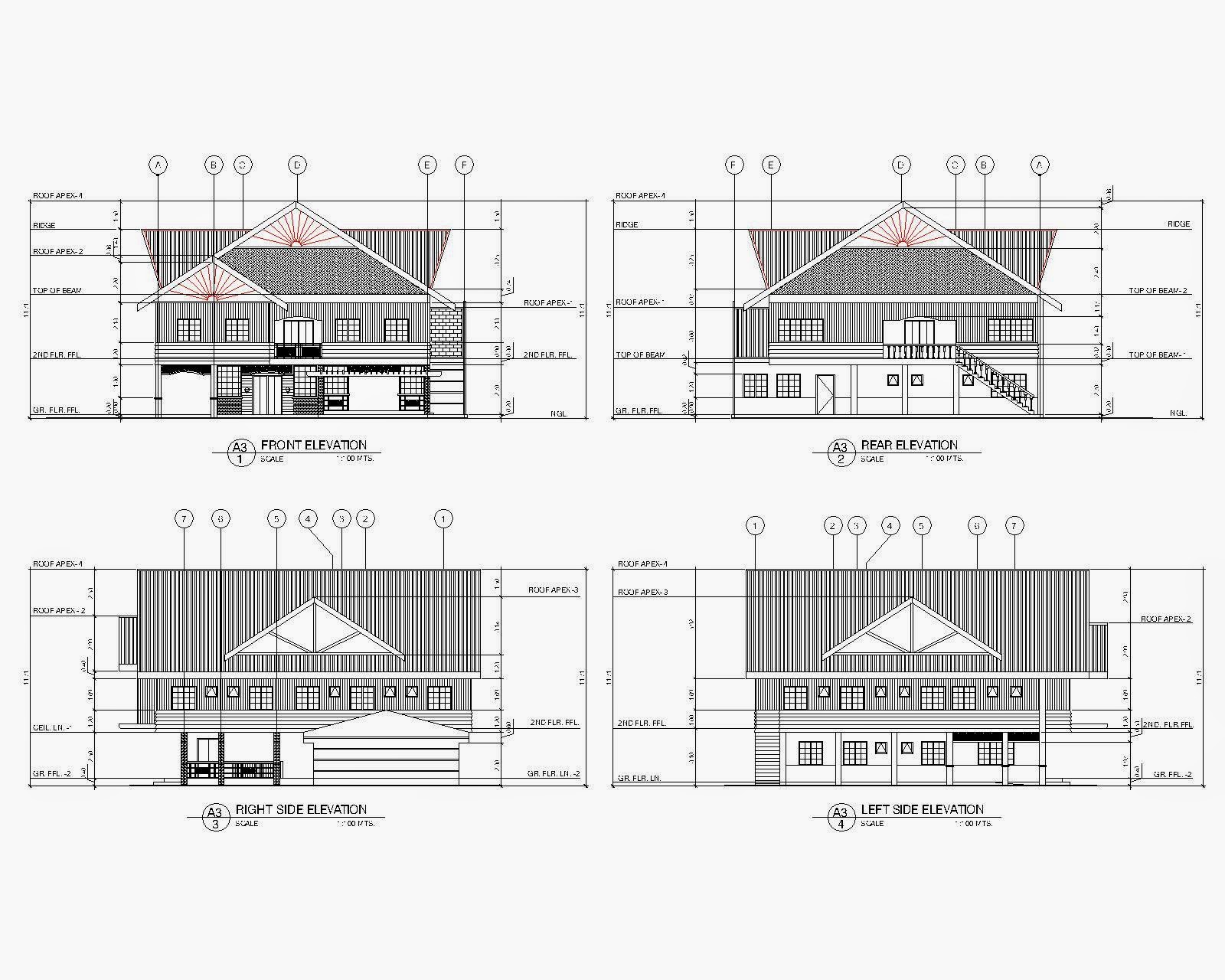CAD Sample Architectural Plans cad-sample-architectural-plans