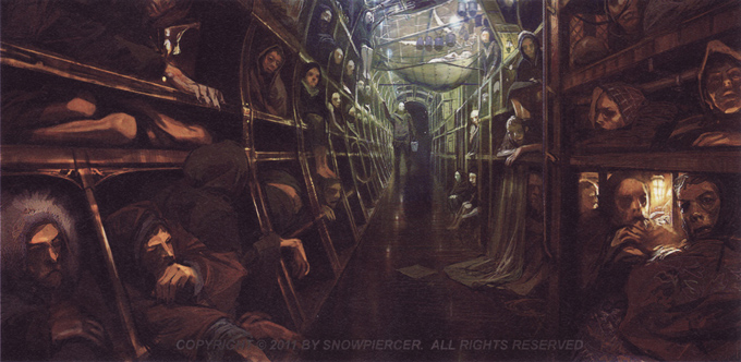 CELLULOID AND CIGARETTE BURNS: Concept Art From SNOWPIERCER Starring ...