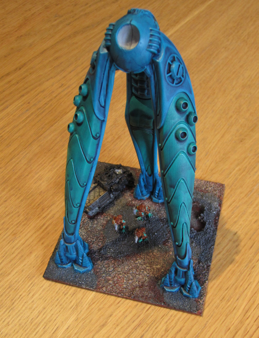 All quiet on the hobby front: El-Shami Wip