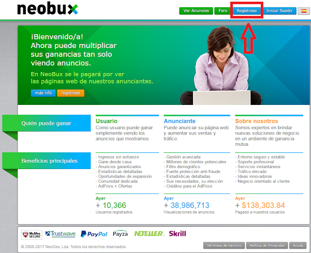Gerencia de Recursos Humanos: ¿CÓMO GANAR DINERO CON NEOBUX?