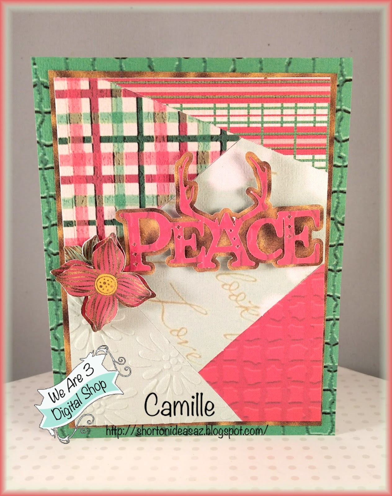 Short on Ideas: Splitcoast Stampers Tutorial - Stack-n-Cut Quilt Cards