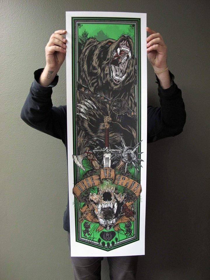 INSIDE THE ROCK POSTER FRAME BLOG: Game of Thrones Call The Banners ...