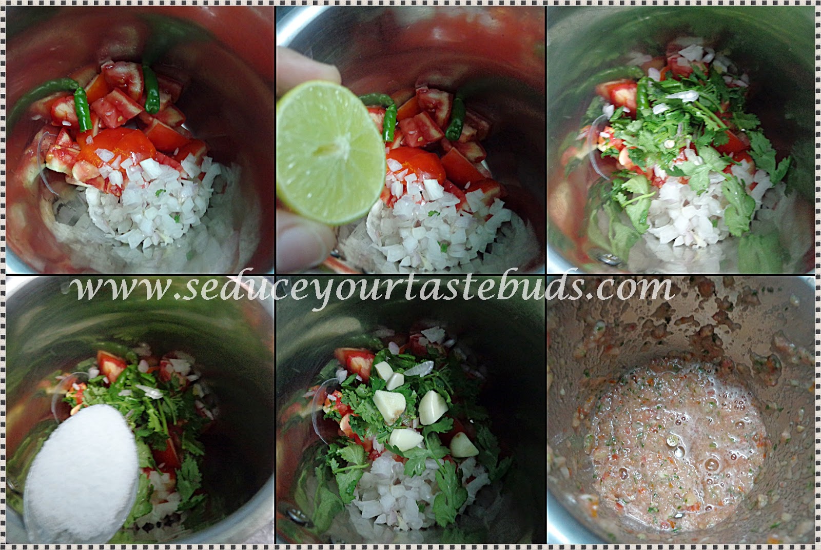 Blender Tomato Salsa - Seduce Your Tastebuds...