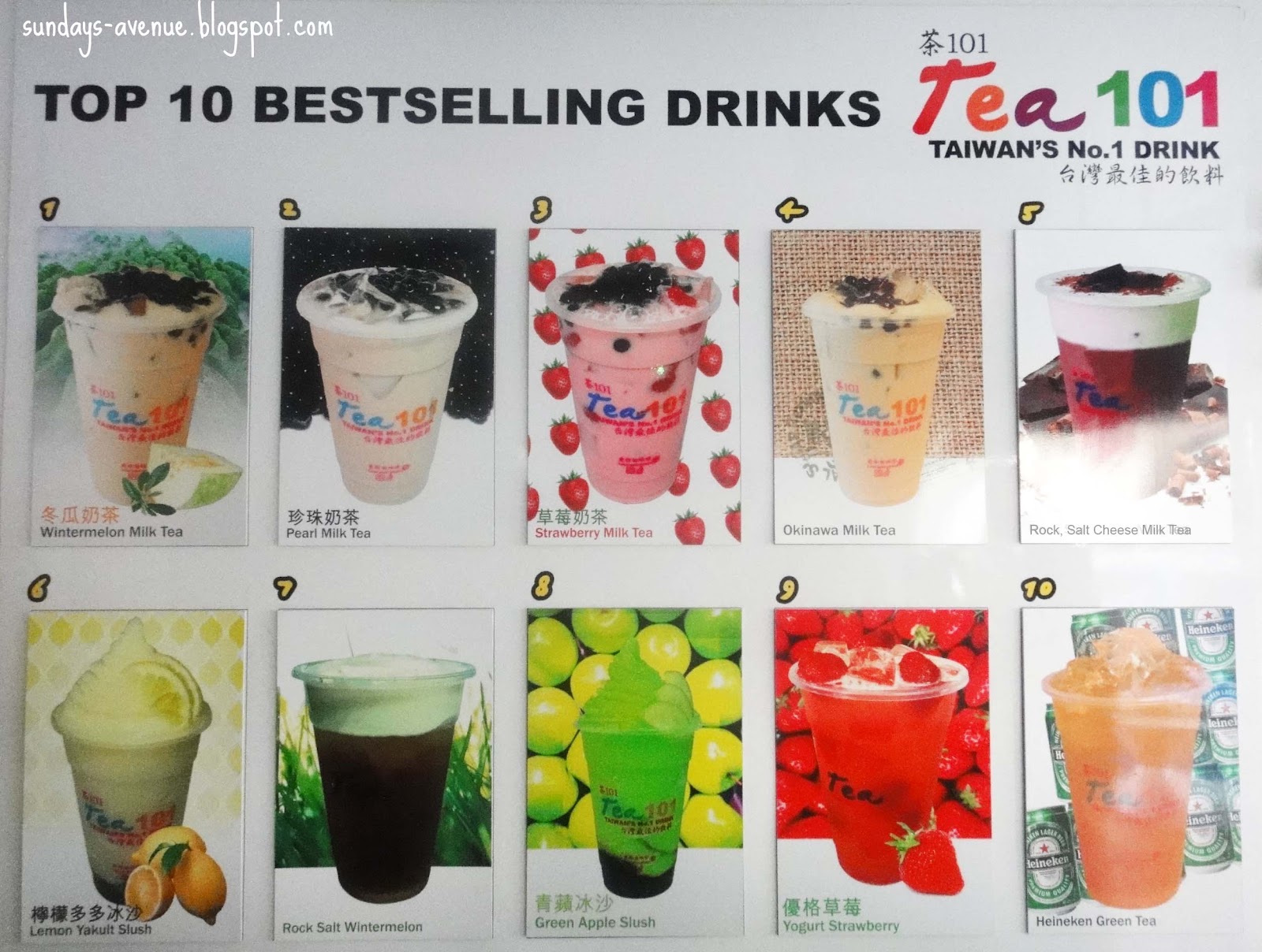 Sunday's Avenue: Tea 101: My Personal Experience with Taiwan's no. 1 Drink